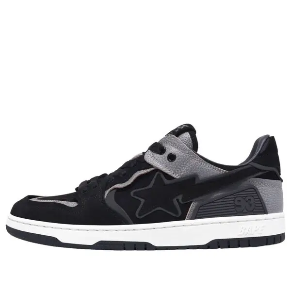 A BATHING APE Sk8 Sta #6 Sneakers - Black