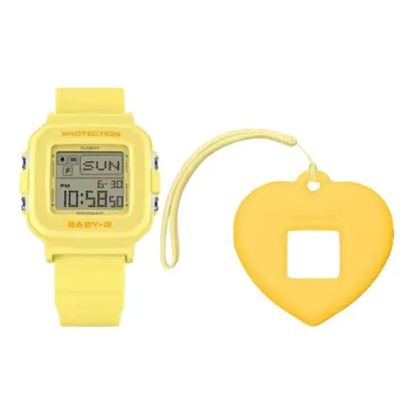 Casio Baby-g+ Plus Bg-d10 Series Watch - Yellow