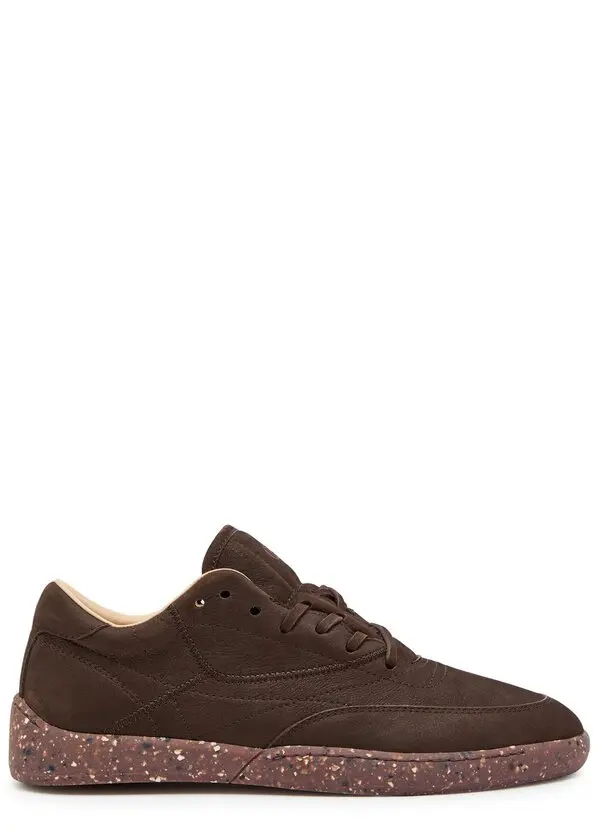 Gabriela Hearst Nubuck Lace-up Sneakers - Brown