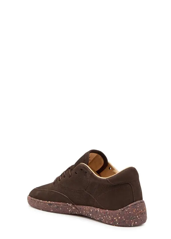 Gabriela Hearst Nubuck Lace-up Sneakers - Brown