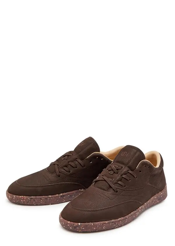 Gabriela Hearst Nubuck Lace-up Sneakers - Brown
