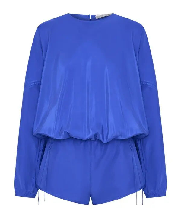 Christopher Esber Parachute Silk Playsuit