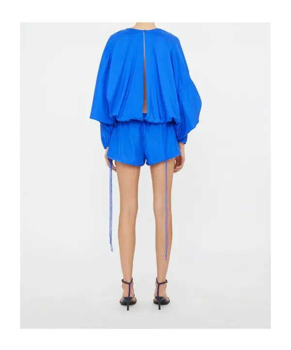 Christopher Esber Parachute Silk Playsuit