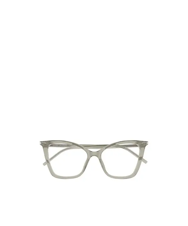 Saint Laurent Cat-eye Frame Glasses - Gray