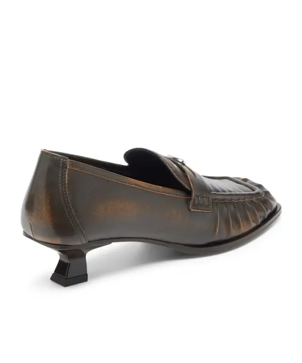 DIESEL® Oval D Square-toe Loafers