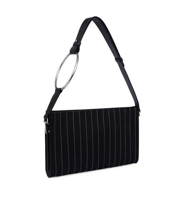 DONDUP Striped Shoulder Bag