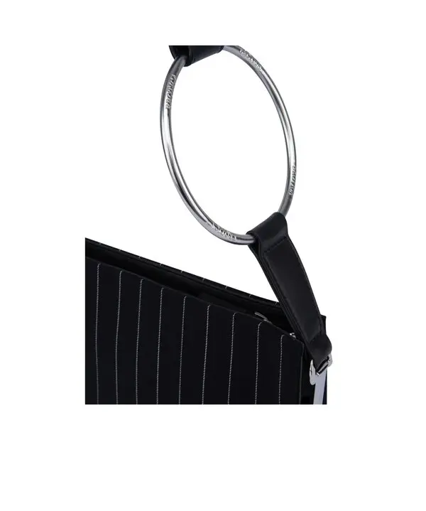 DONDUP Striped Shoulder Bag