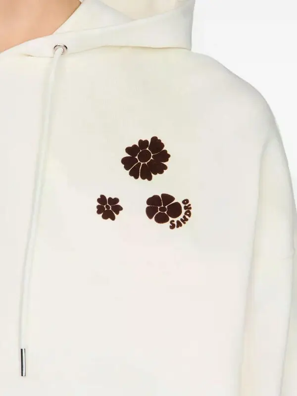 Sandro Floral-print Hoodie