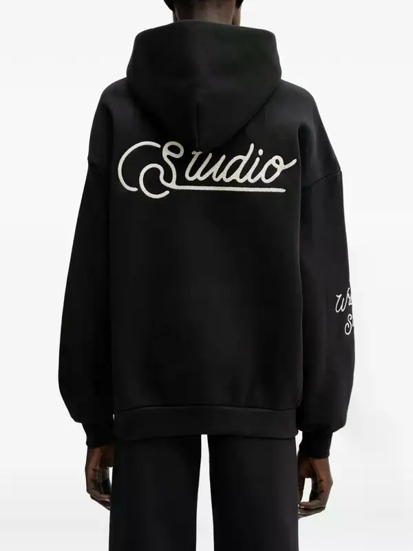 WRSTBHVR Gustaf Logo Embroidered Hoodie