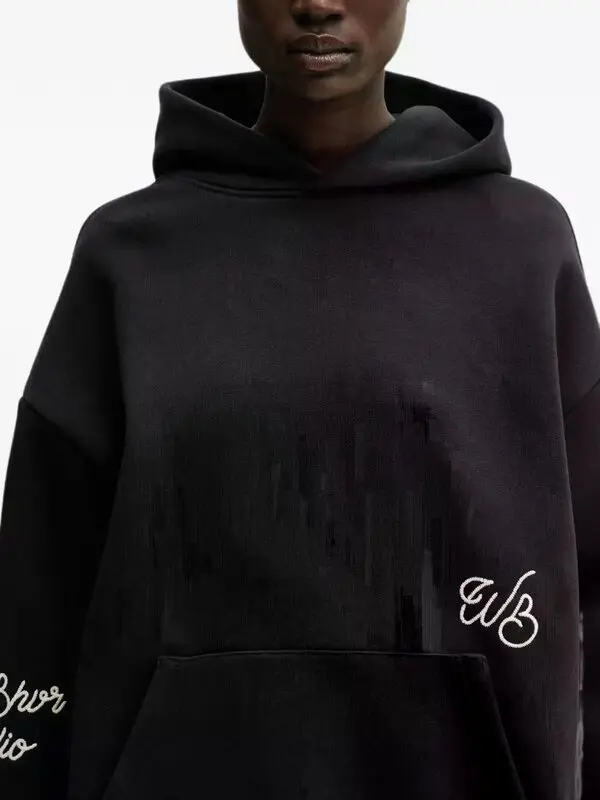 WRSTBHVR Gustaf Logo Embroidered Hoodie