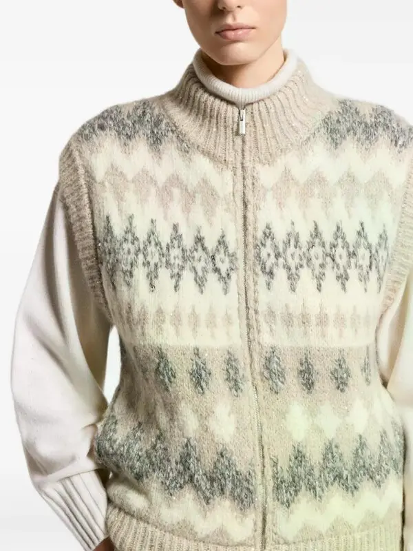 Peserico Sequin-embellished Waistcoat