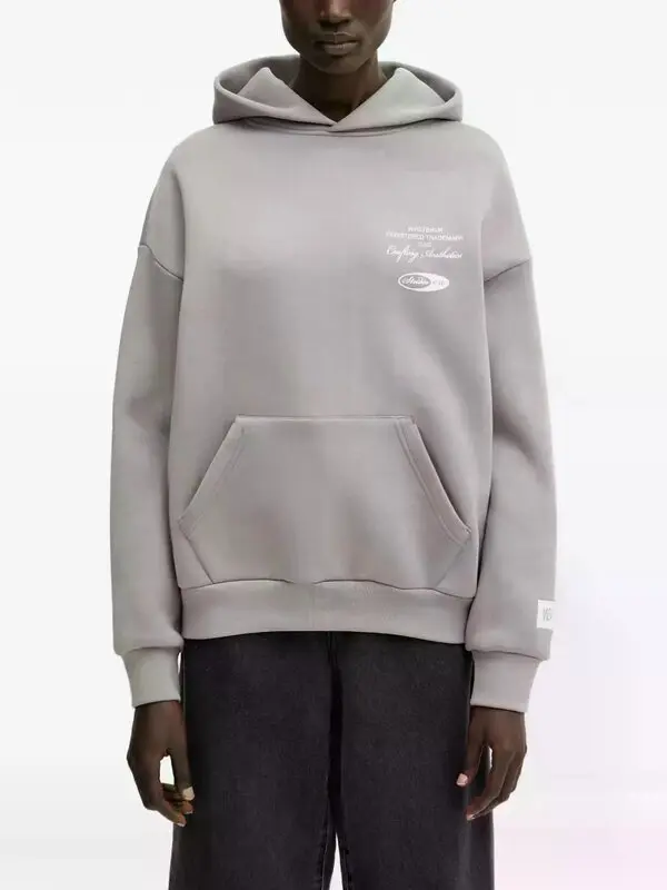 WRSTBHVR Studio V13 Logo-print Hoodie