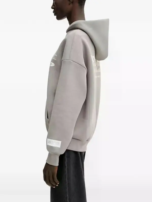 WRSTBHVR Studio V13 Logo-print Hoodie