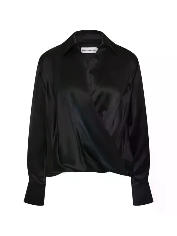 Rebecca Vallance Serene Long-sleeve Blouse - Black