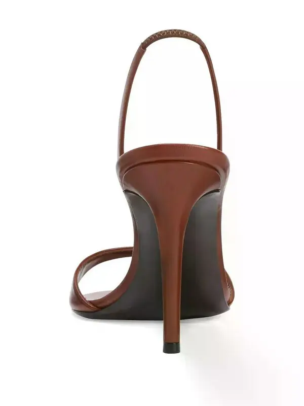 GIUSEPPE ZANOTTI Lilibeth Laminated Leather Sandals