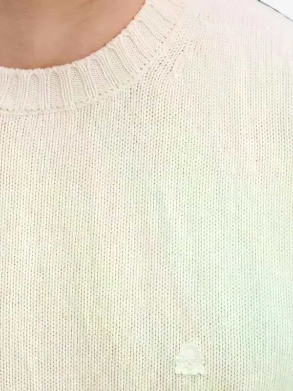 BENETTON Logo Crew-neck Sweater