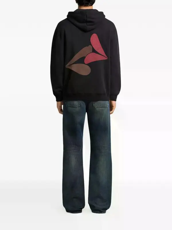 COURREGES Kiss Print Hoodie