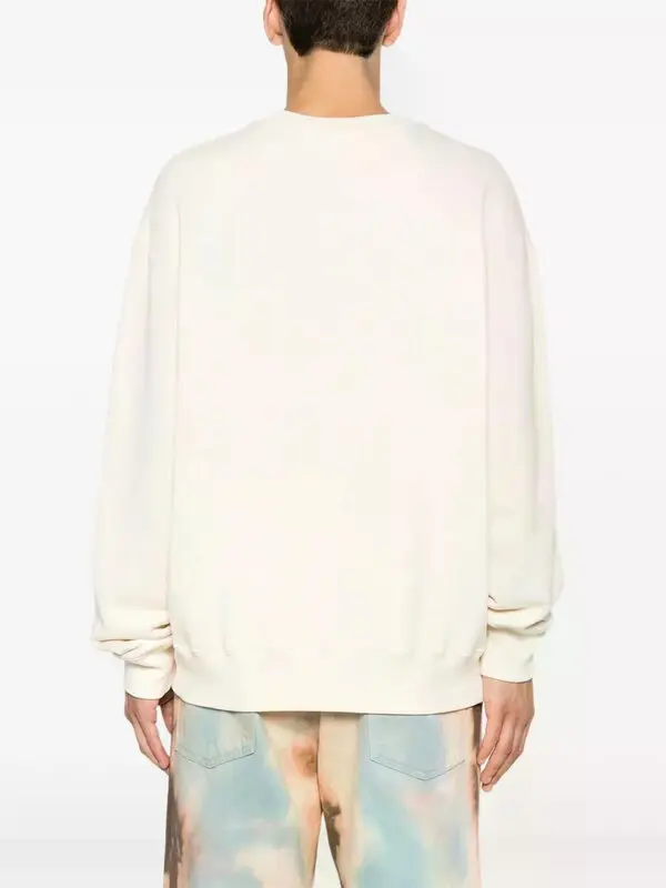 JW Anderson Graphic-print Star-patch Sweatshirt