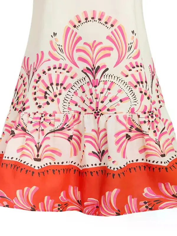 MARIE OLIVER Eileen Ruffled Mini Dress
