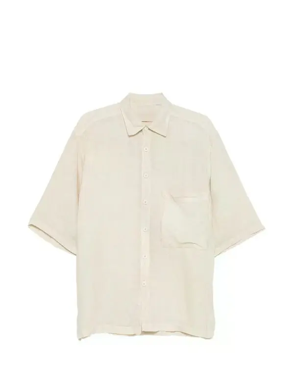 INLINUM Chest-pocket Short-sleeve Shirt