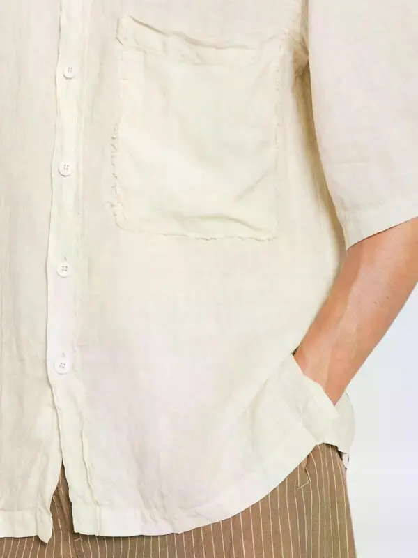 INLINUM Chest-pocket Short-sleeve Shirt