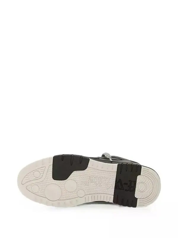 Off-White Out Of Office Lace-up Sneakers - Black