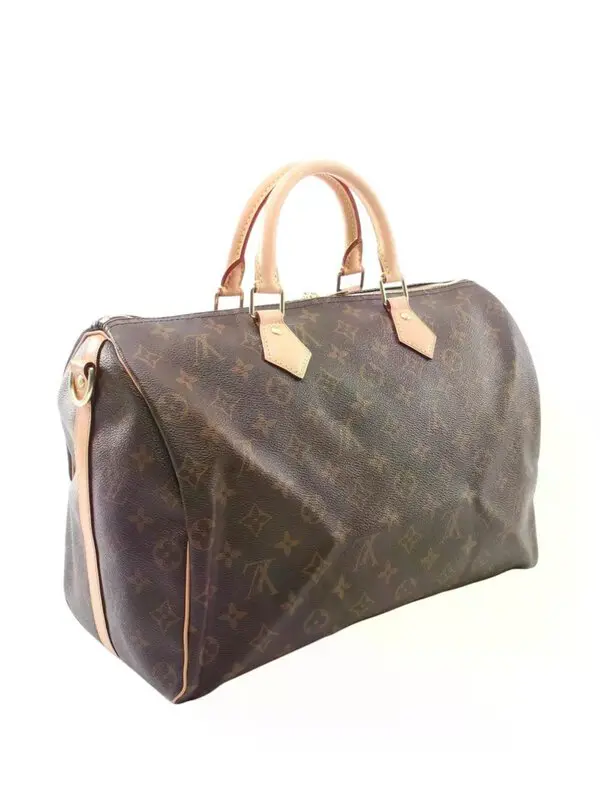 LOUIS VUITTON 2020 Monogram Speedy Bandouliere 35 Boston Bag