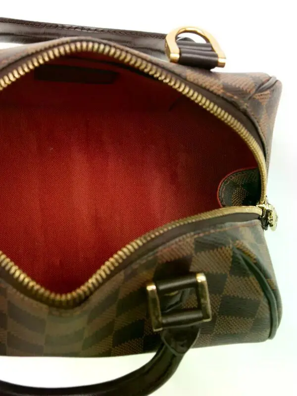 LOUIS VUITTON 2003 Damier Ebene Mini Ribera Handbag