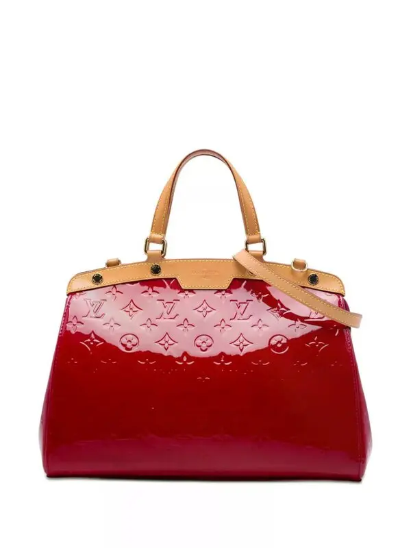 LOUIS VUITTON 2013 Monogram Vernis Brea Mm Satchel