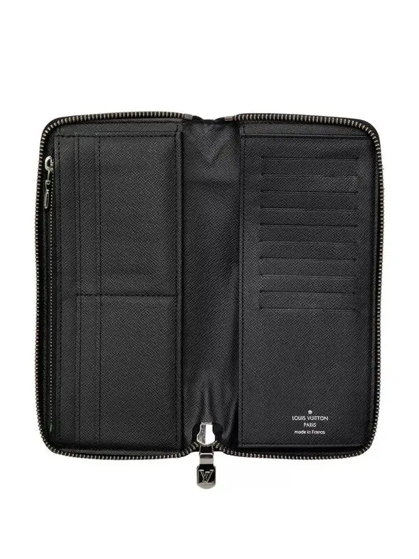 LOUIS VUITTON 2020 Monogram Eclipse Vertical Zippy Wallet Long Wallets