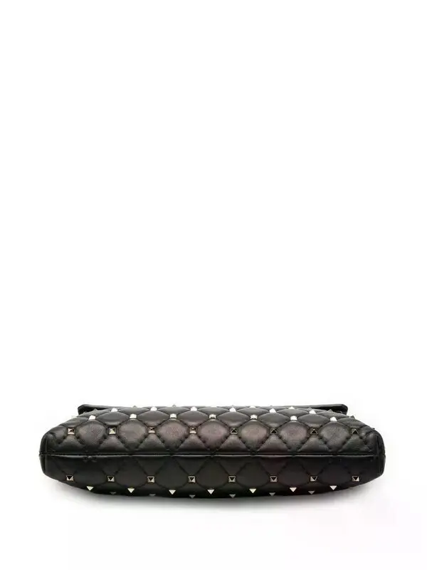 Valentino Garavani Nappa Rockstud Spike Clutch Bag