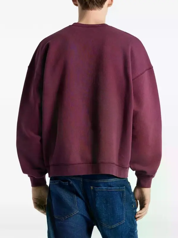 Dsquared2 Crewneck Sweatshirt With Embroidered Logo - Red