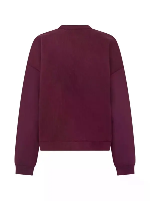Dsquared2 Crewneck Sweatshirt With Embroidered Logo - Red