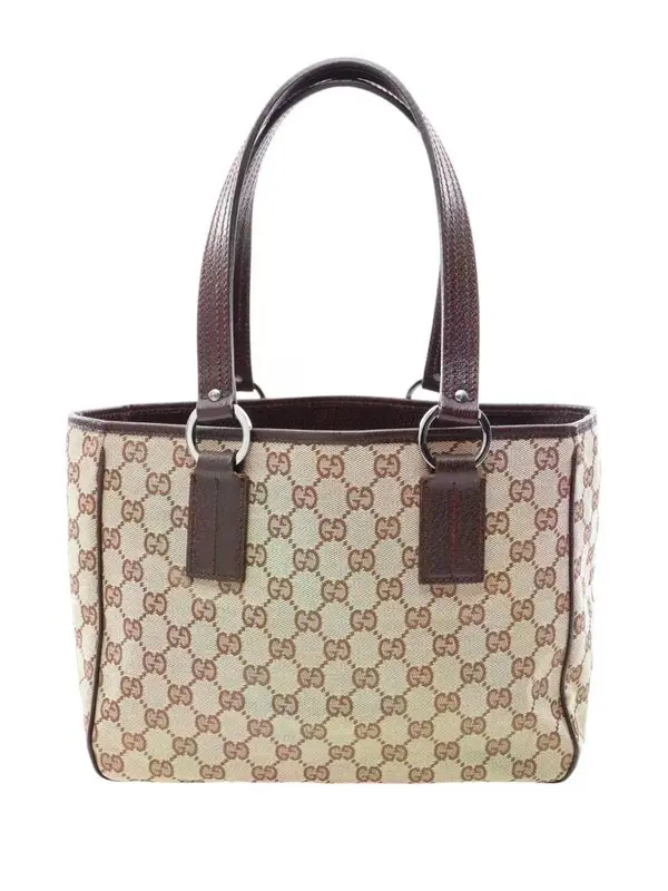 Gucci 1990-2015 Gg Canvas Tote Bag - Neutrals