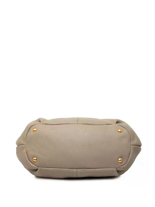 Prada Vitello Daino Convertible Tote Satchel