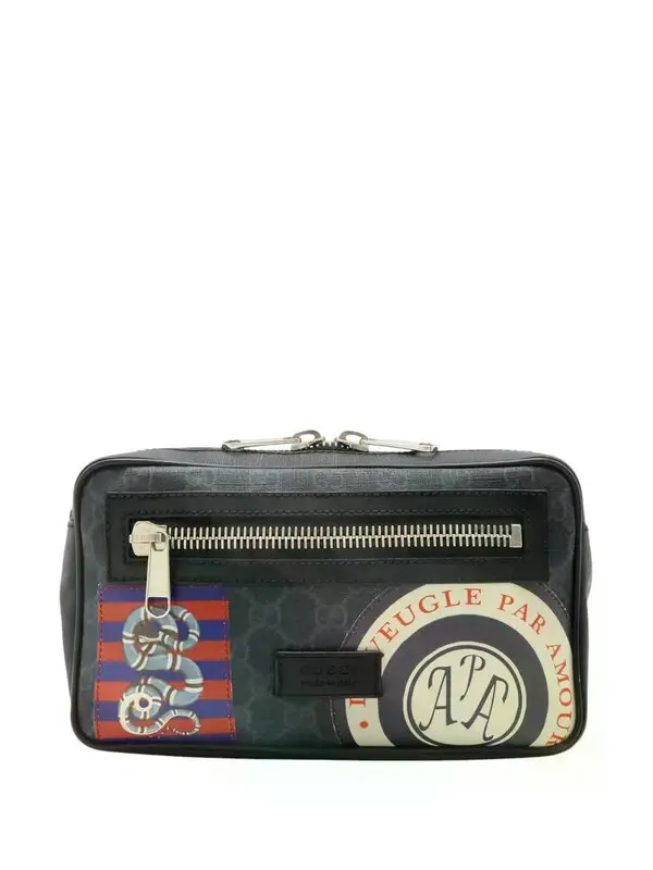 Gucci 2016-2026 Gg Supreme Web Night Courrier Belt Bag