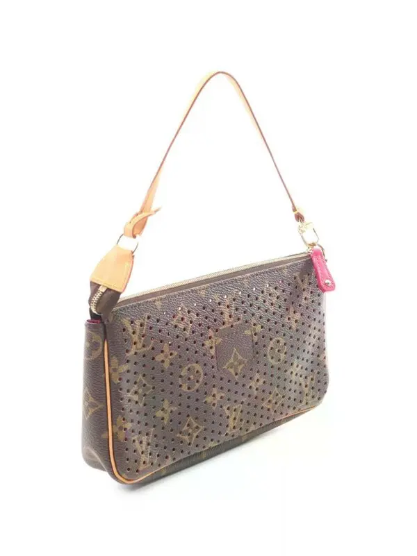 LOUIS VUITTON Pochette Monogram Shoulder Bag - Brown