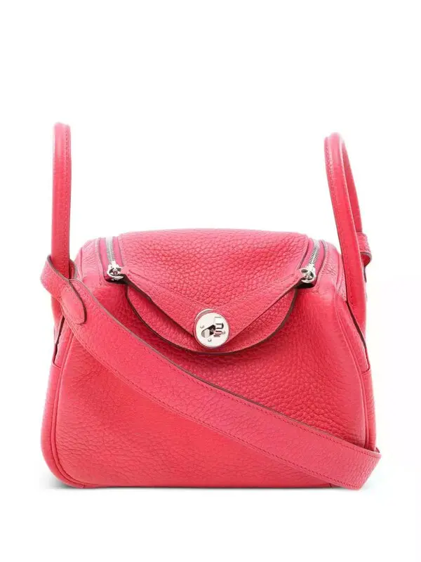 Hermès Mini Lindy Shoulder Bag - Pink