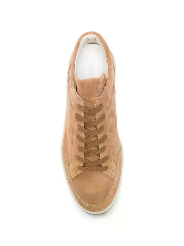 Canali Suede Lace-up Sneakers