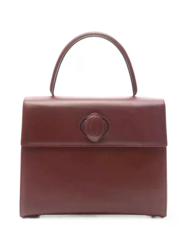 Cartier 2000s Must De Leather Handbag