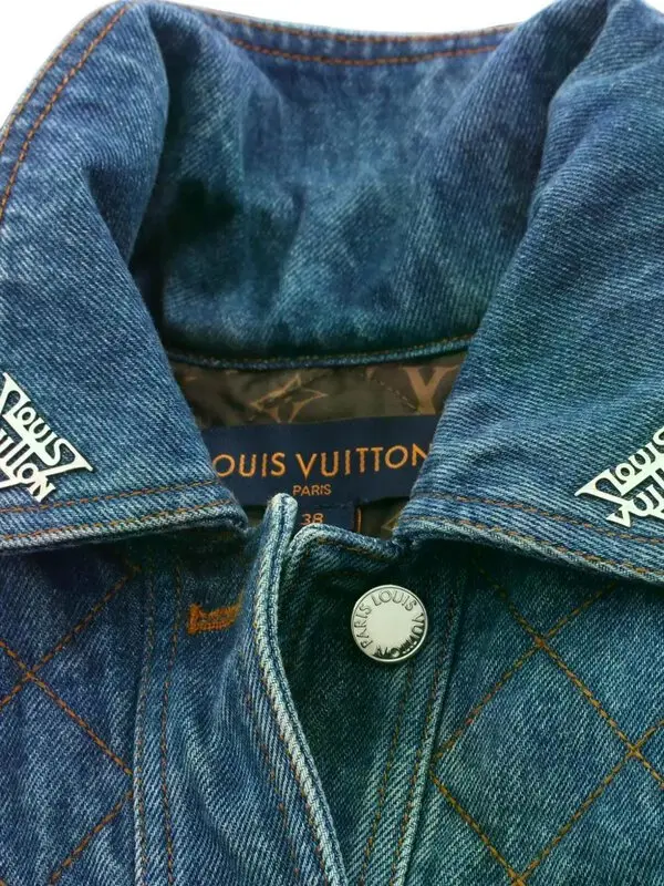 LOUIS VUITTON Quilted Denim Jacket