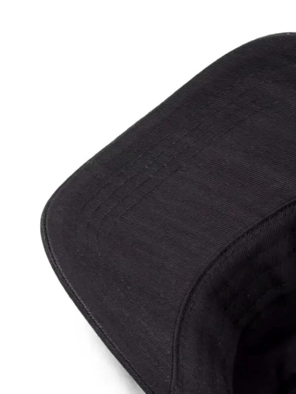 EA7 Cotton Baseball Cap With Logo Patch