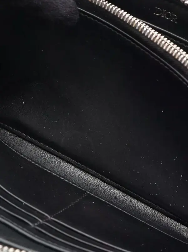Dior 2000s Oblique Zip-around Wallet