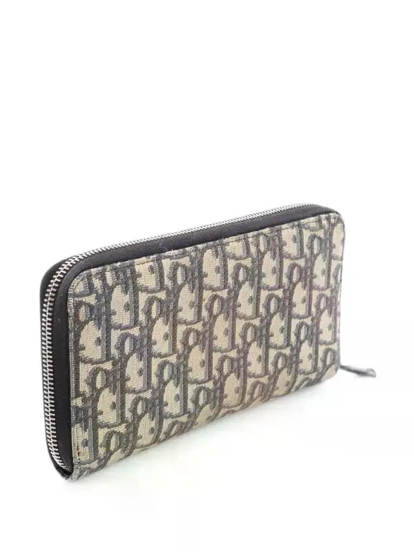 Dior 2000s Oblique Zip-around Wallet