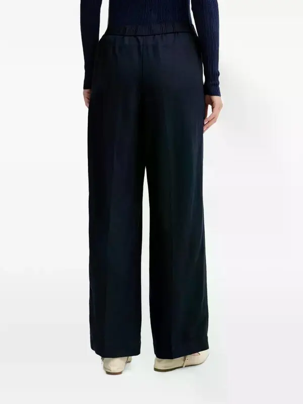 Gant Elasticated-waist Palazzo Pants