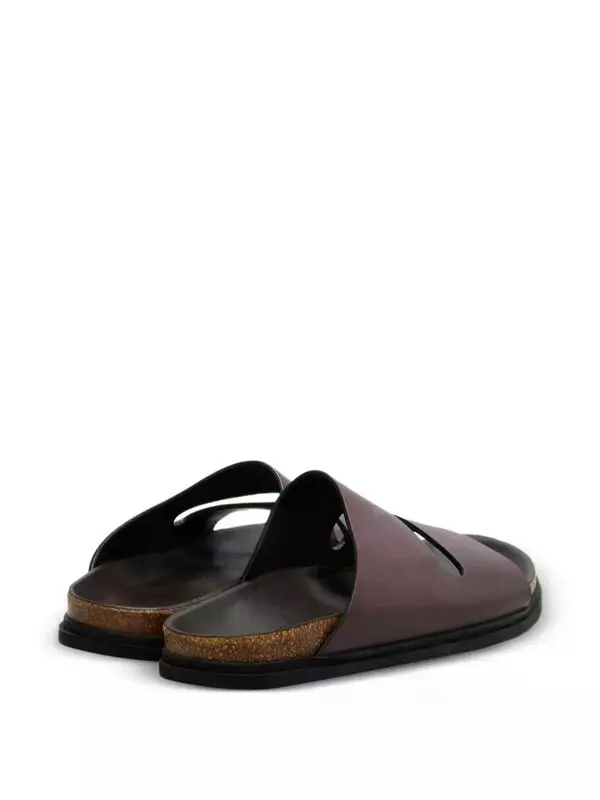 THE ROW Calfskin Suede Band Sandals