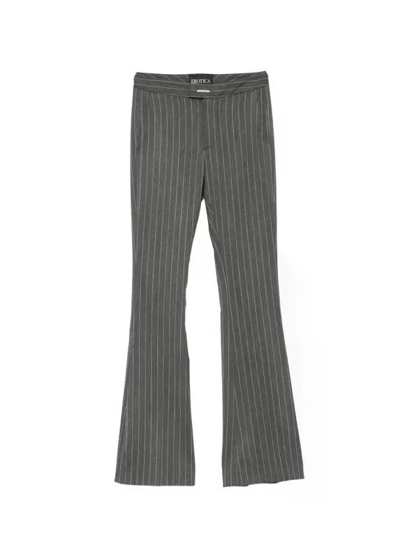 DONDUP Tailored Pinstripe Flare Trousers