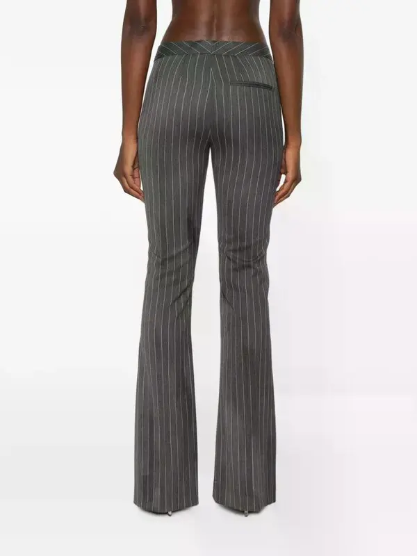 DONDUP Tailored Pinstripe Flare Trousers