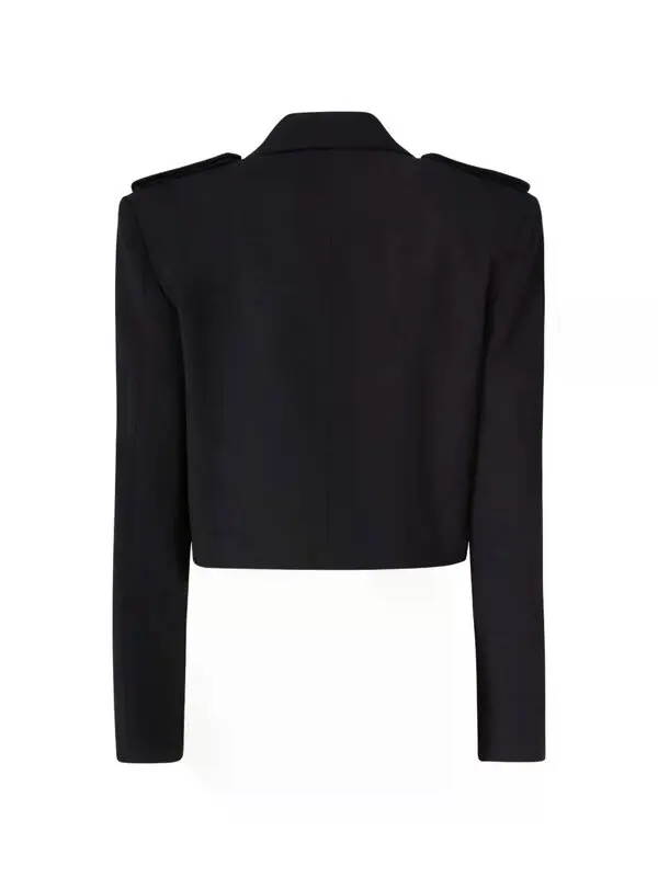 Pinko Epaulette-detail Cropped Jacket