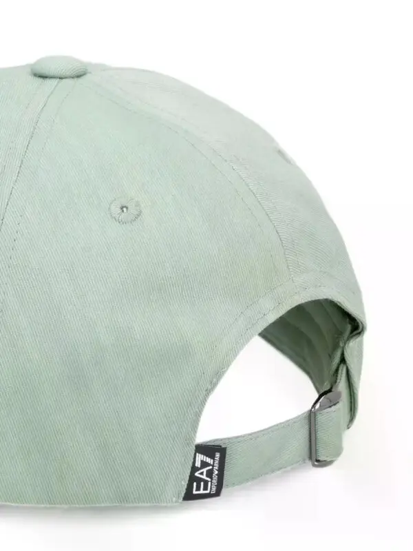 EA7 Logo-embroidered Baseball Cap